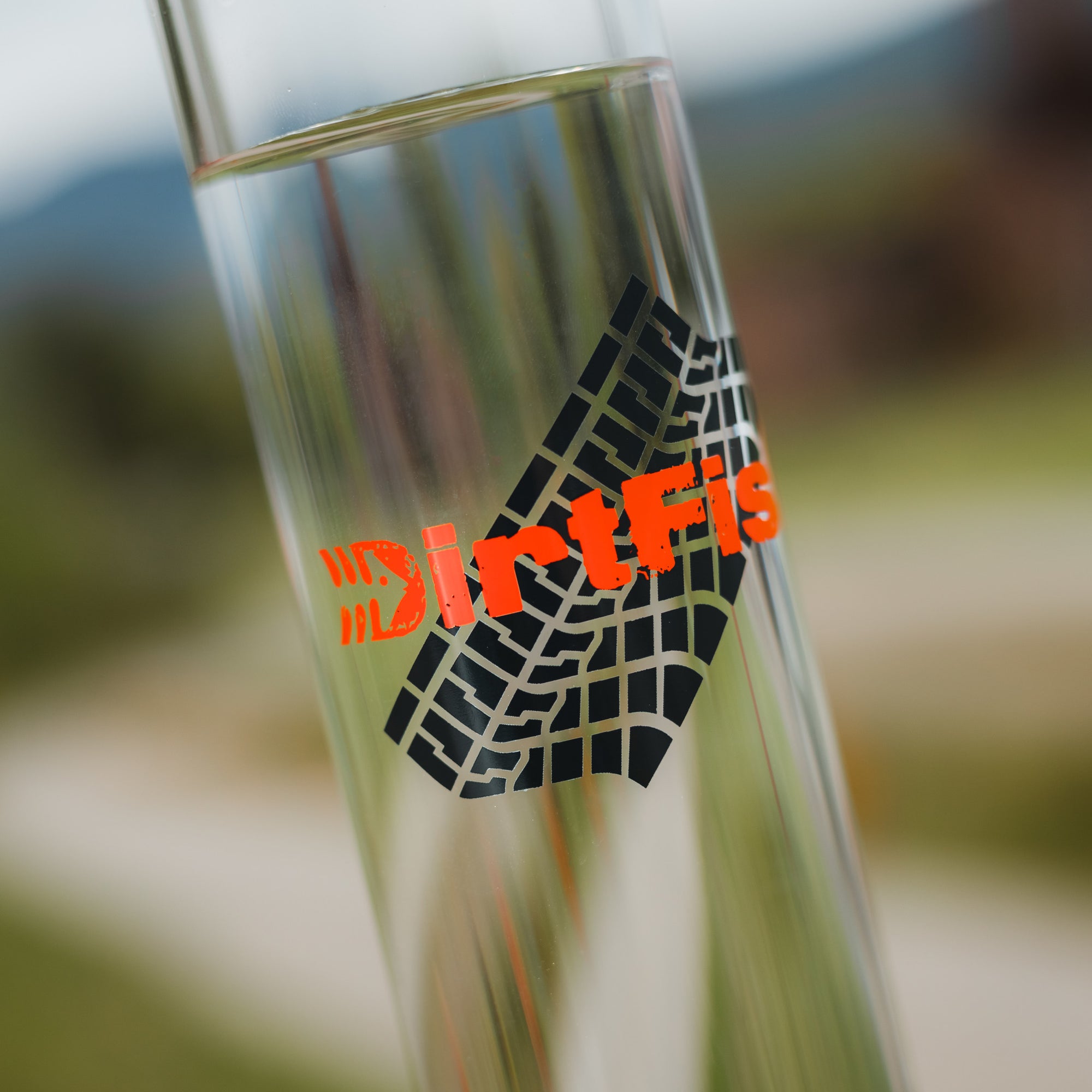 Rally Tread Glass Water Bottle - DirtFish Shop